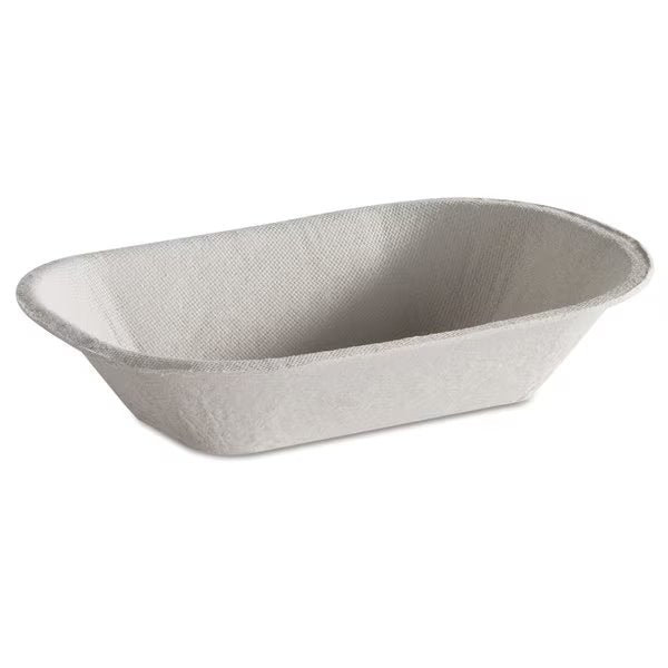 Enjoy Tool Savaday Molded Fiber Food Tray, Beige, 6x4, PK1000 | Wayfair