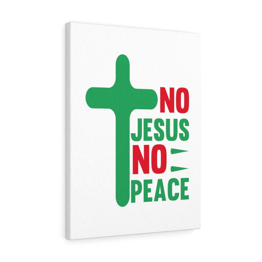 Express Your Love Gifts No Jesus, No Peace Christian Wall Art Bible ...
