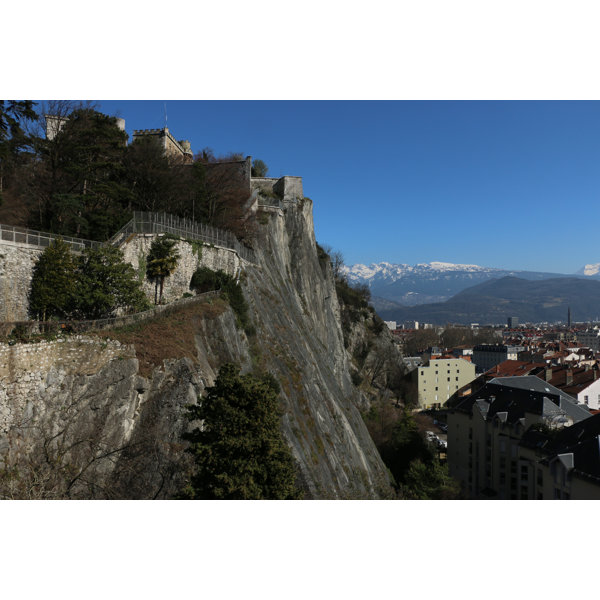 Alpen Home Helmer Grenoble, Bastille by Pascal_Rollin - Wrapped Canvas ...