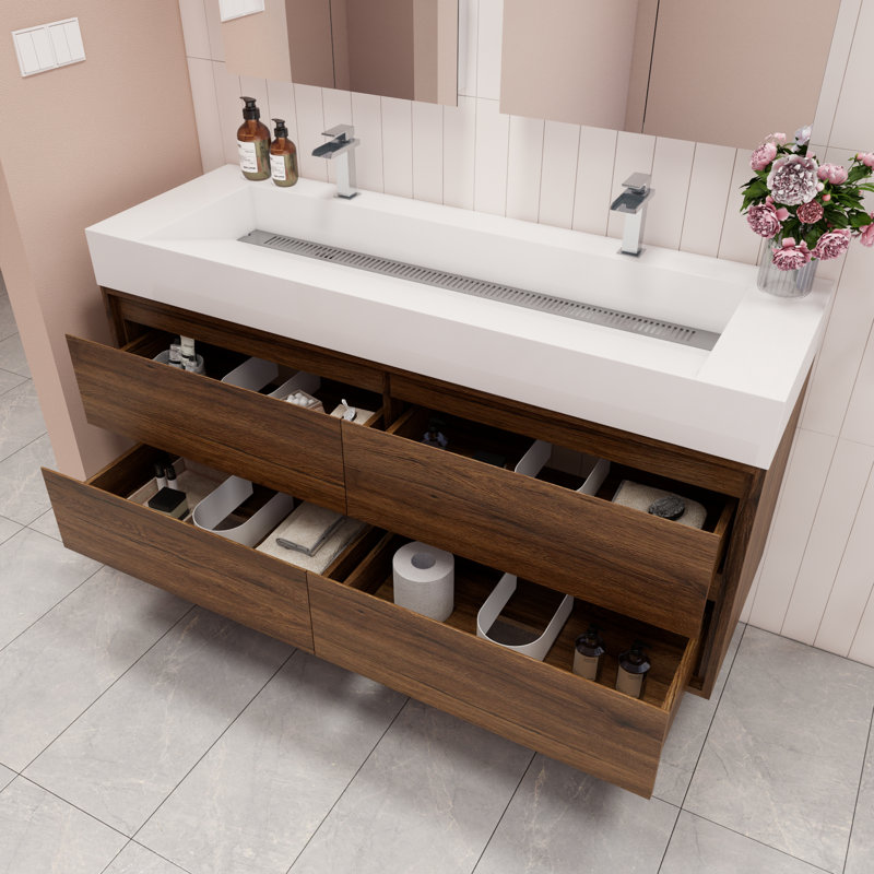 Better Vanity Victoria 60''Bathroom Vanity Base | Wayfair