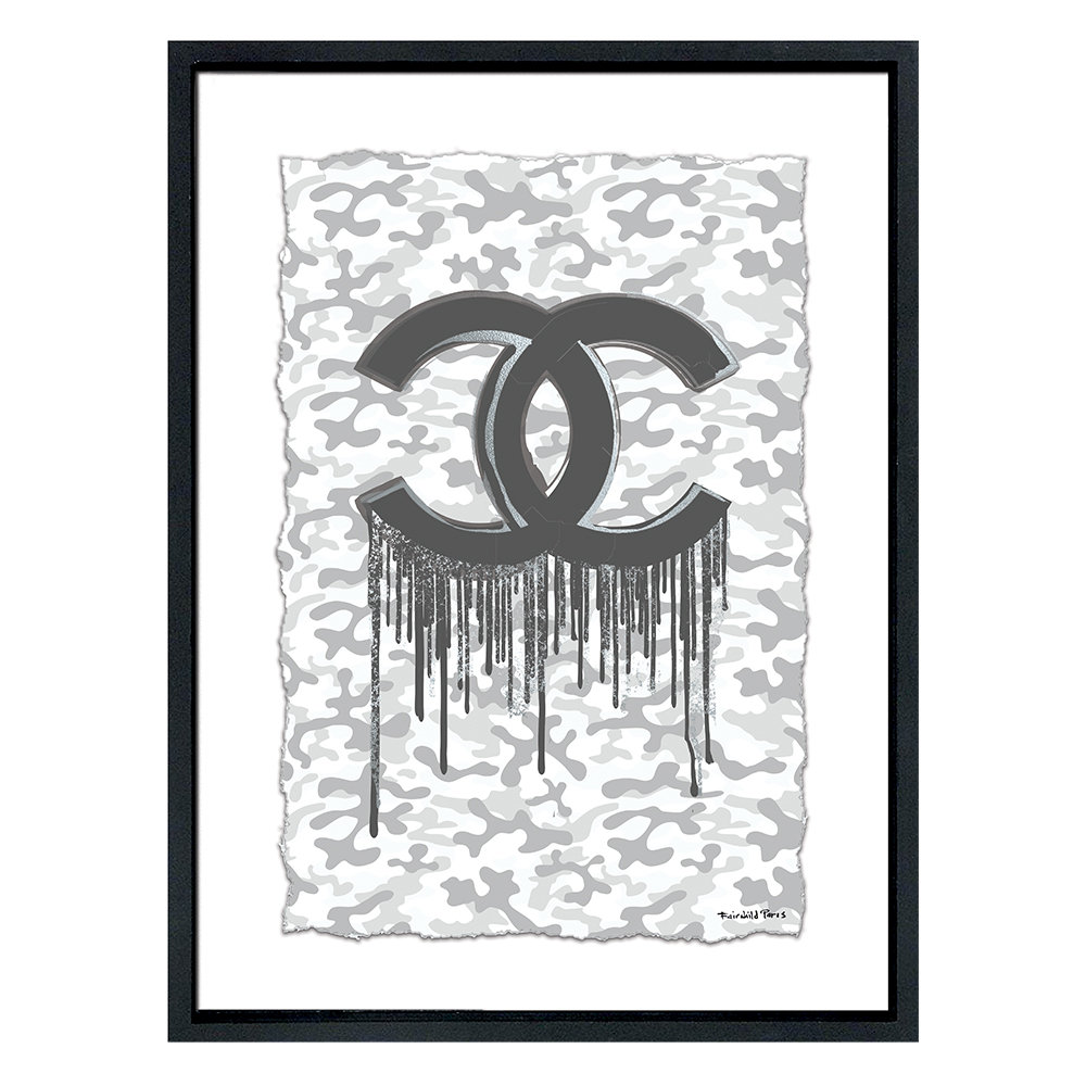 Mercer41 Fashion Designer Drip Logo - Framed Print - Wayfair Canada