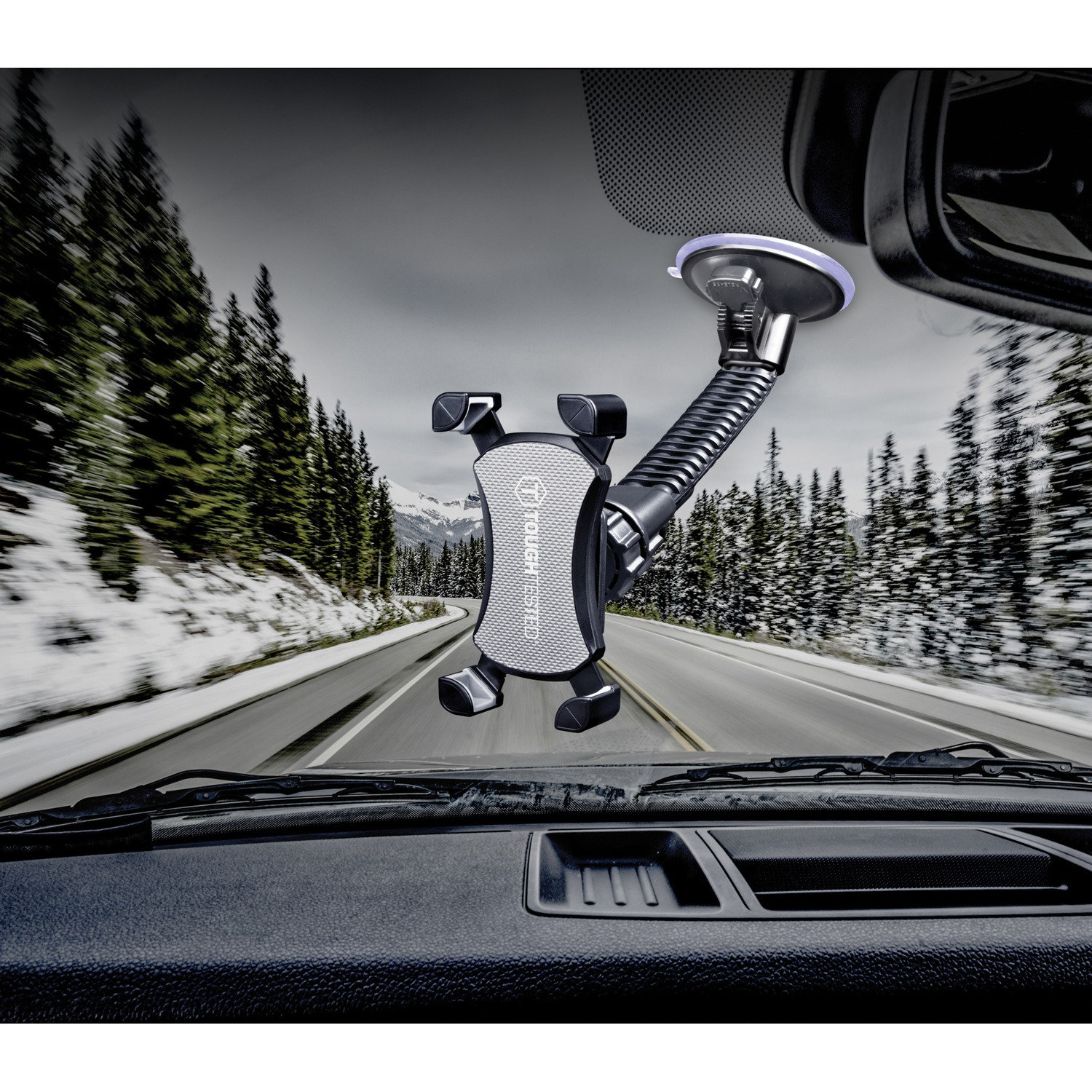 ToughTested Mammoth Windshield Phone Mounting System | Wayfair