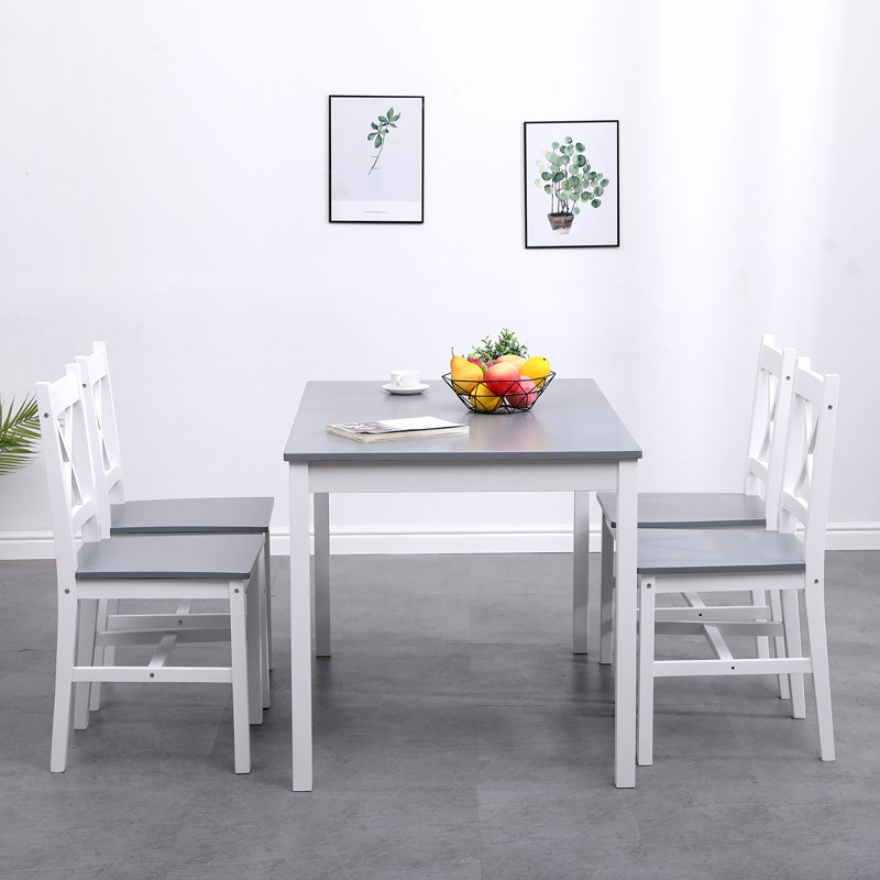 Gracie Oaks Elea 5 - Piece Dining Set & Reviews | Wayfair