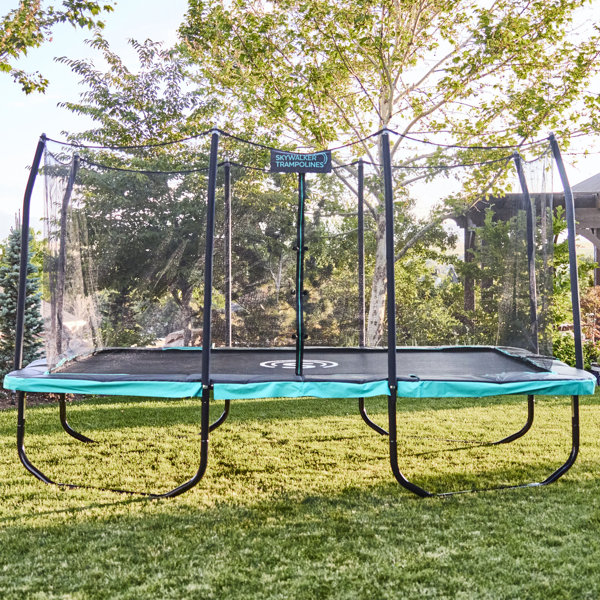 Skywalker Trampolines Signature Series 9 FT Outdoor Trampoline with ...