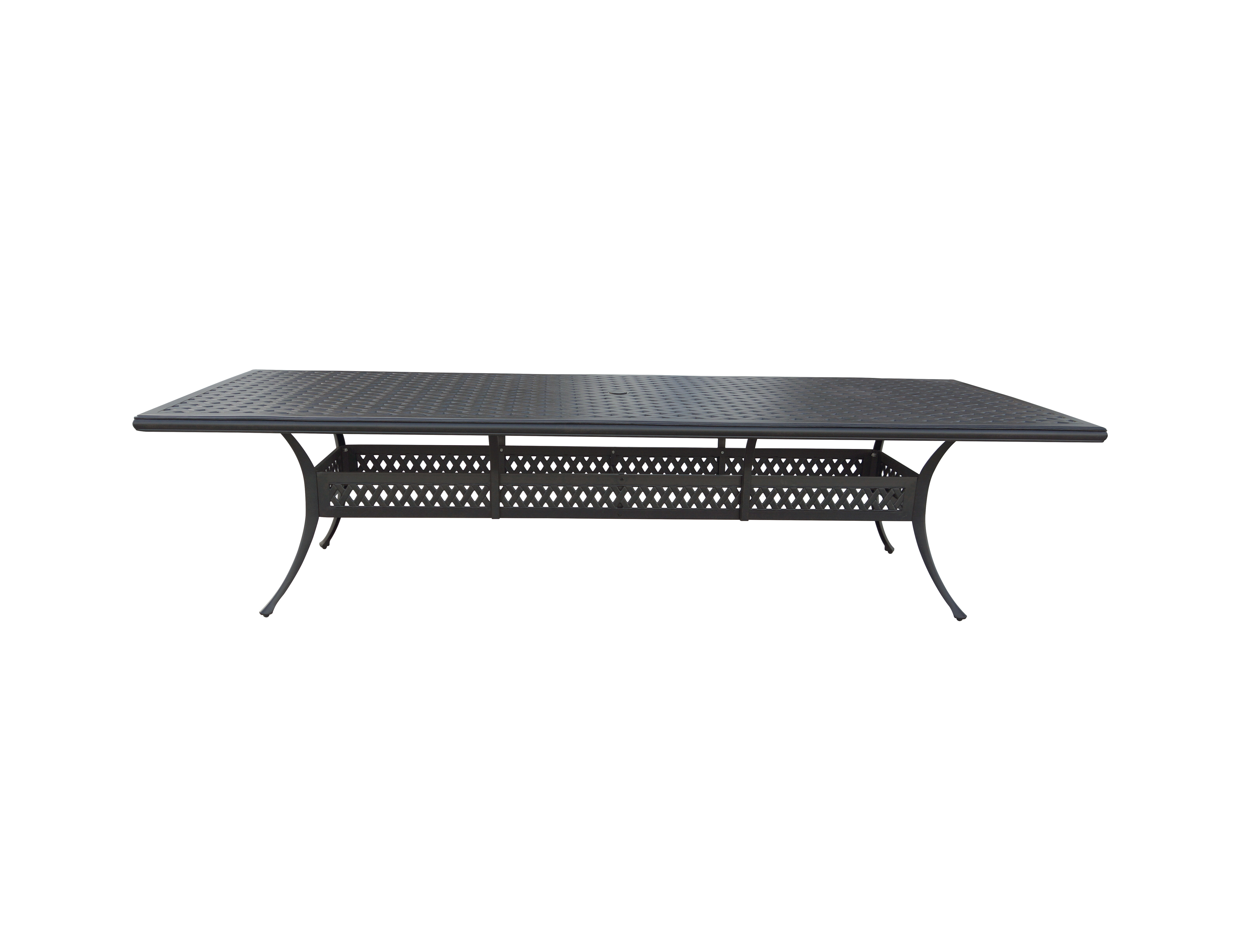 Three Posts™ Carterton 46 x 120'' Rectangular Dining Table & Reviews ...