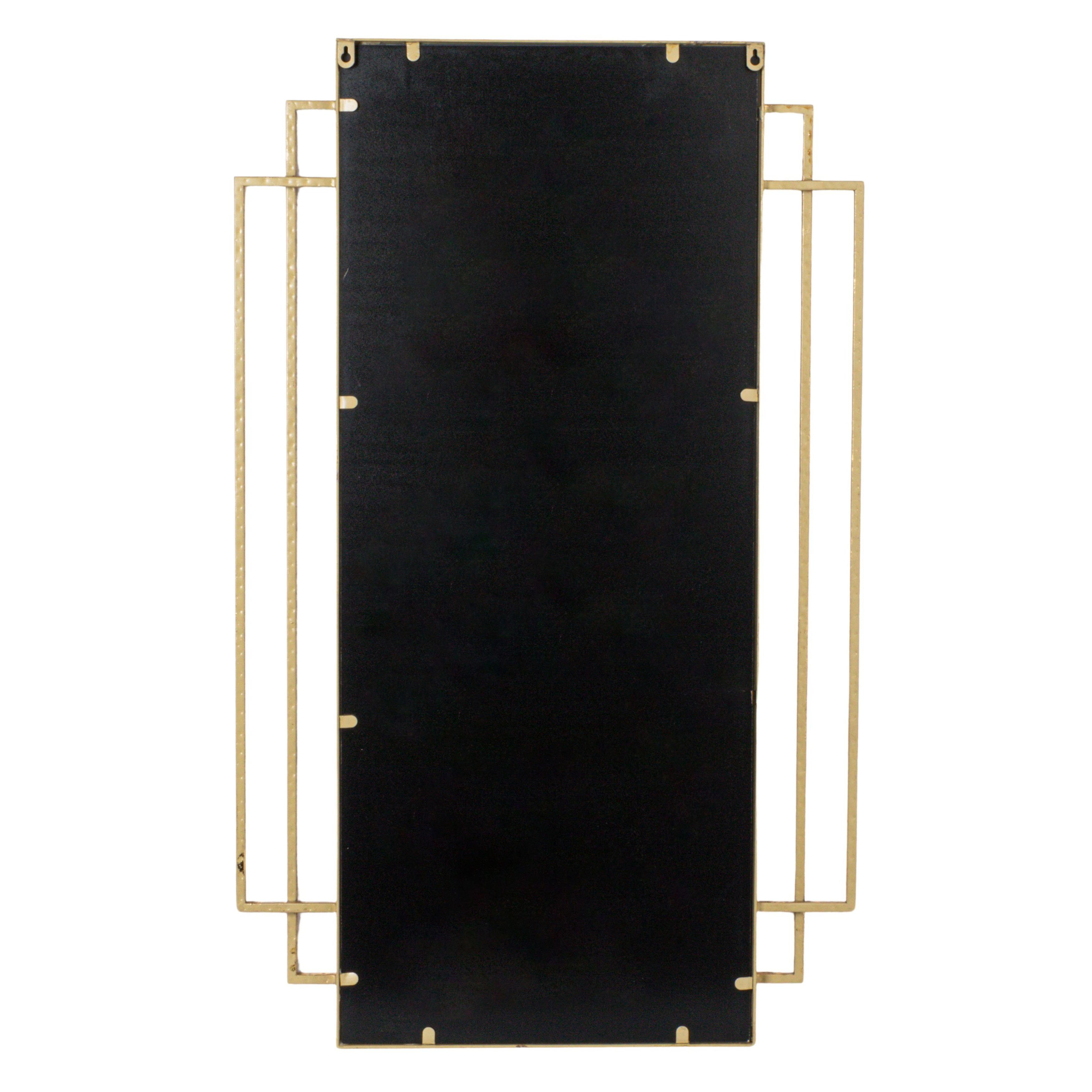 Mercer41 Patchway Iron Rectangle Wall Mirror | Wayfair
