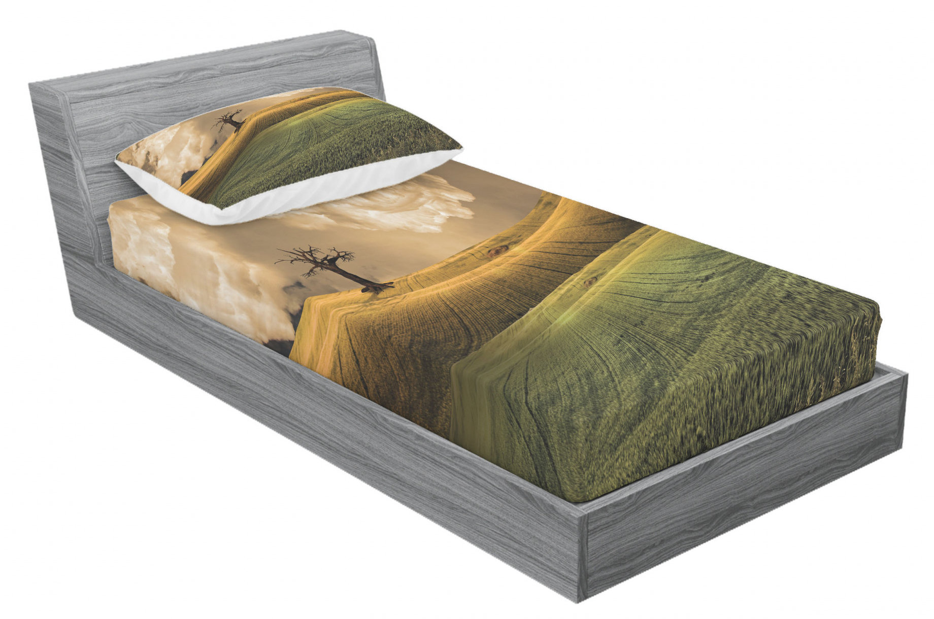Ambesonne Nature Sheet Set | Wayfair