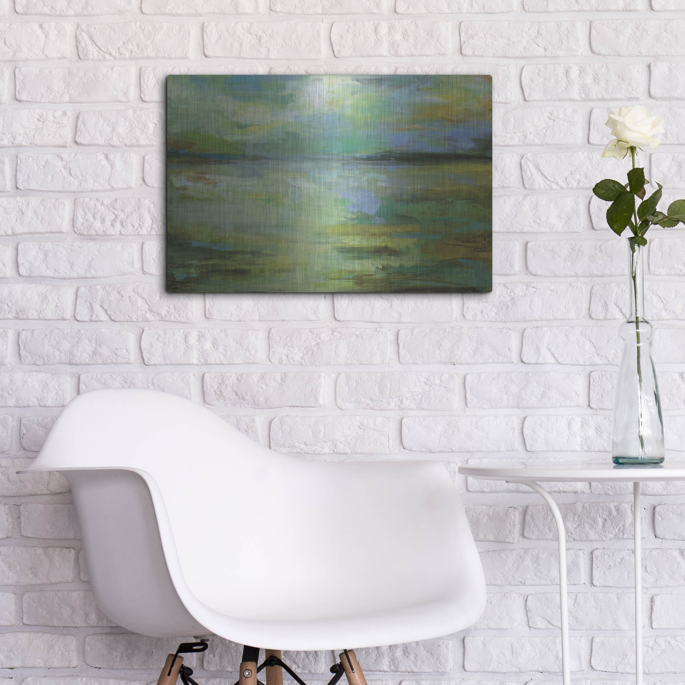 Ivy Bronx 'Calm' by Jeanette Vertentes, Metal Wall Art, | Wayfair