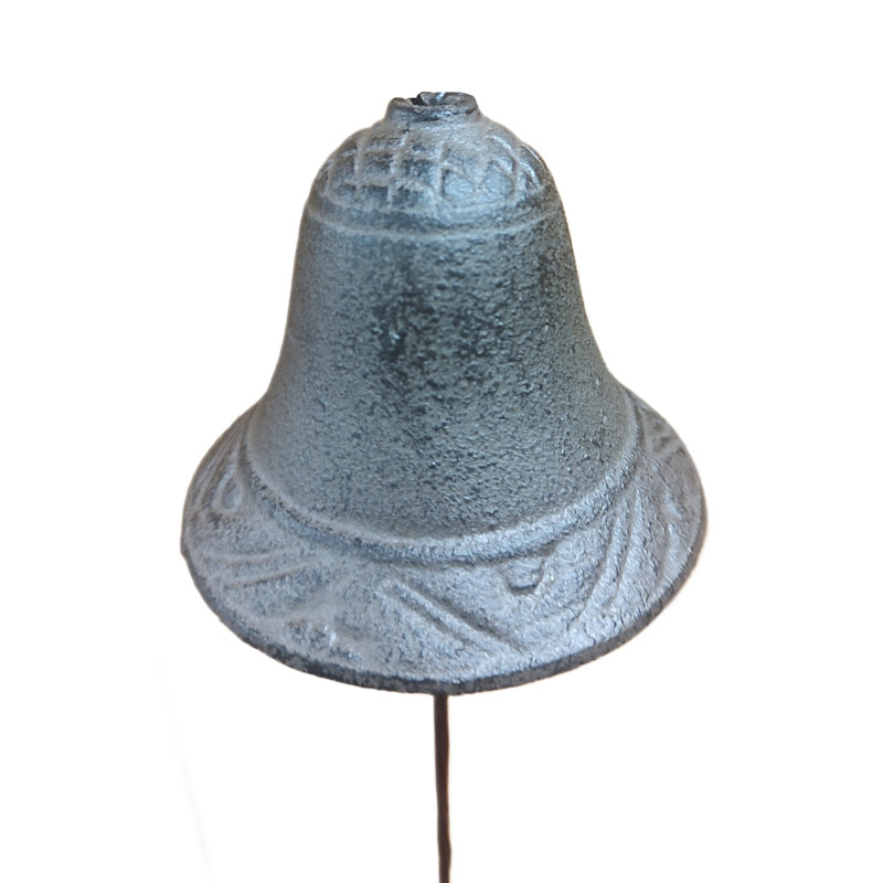 August Grove® Cast Iron Decorative Dinner Hanging Bell | Wayfair