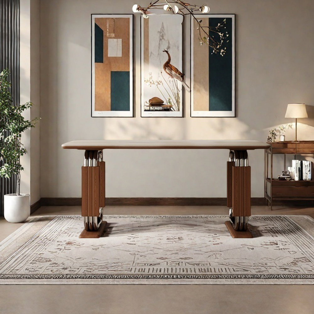 Orren Ellis Sintered stone aesthetic dining table - Wayfair Canada