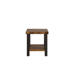 Three Posts™ Northam Trestle End Table with Storage & Reviews | Wayfair
