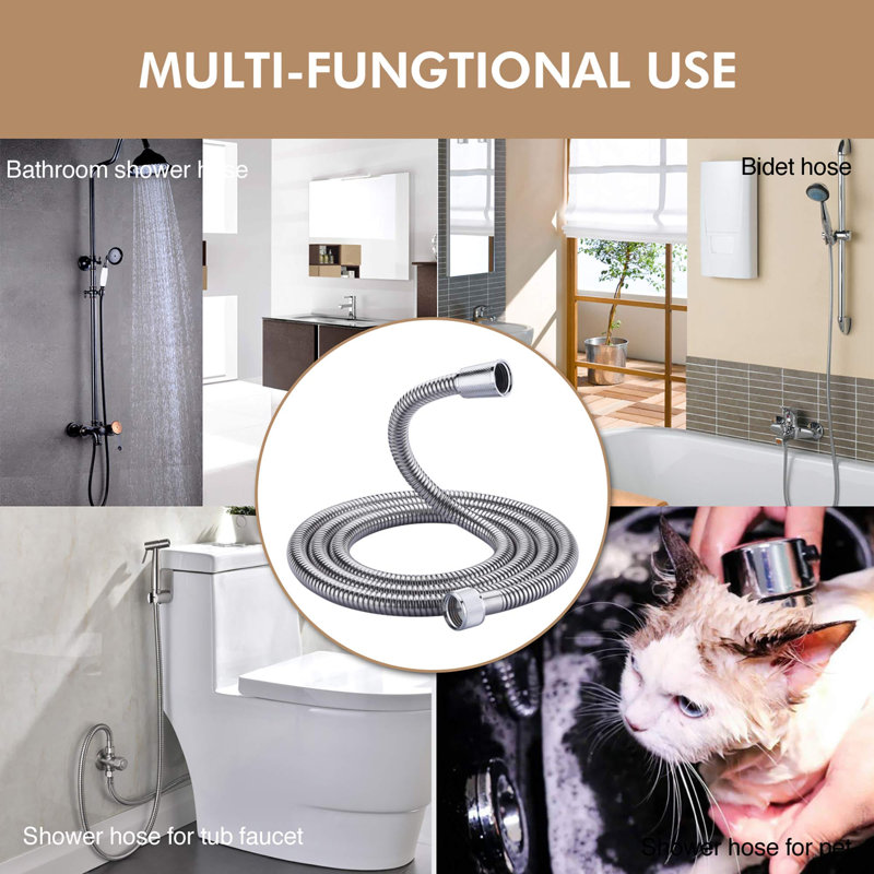 AWZTOO Flexible Shower Hose | Wayfair