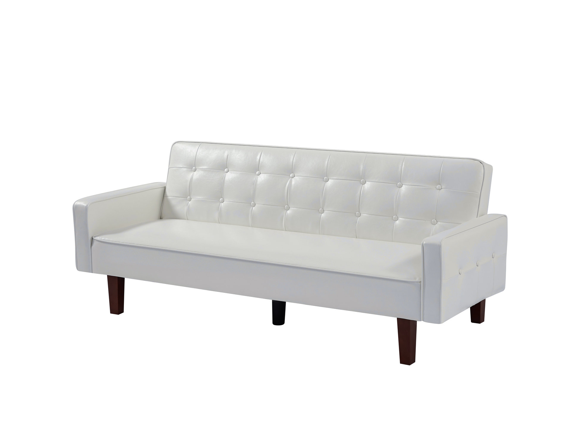 NRANTUM three-seat PU sofa Modern simplicity: Versatile Sleeper sofa ...