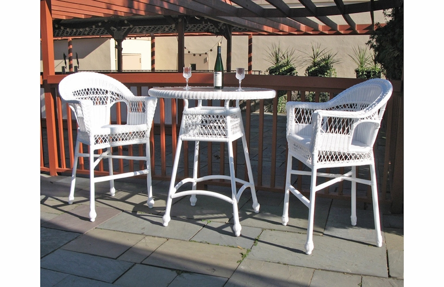 Wildon Home® Nashelly Round 2 - Person 39'' L Outdoor Standing Height ...