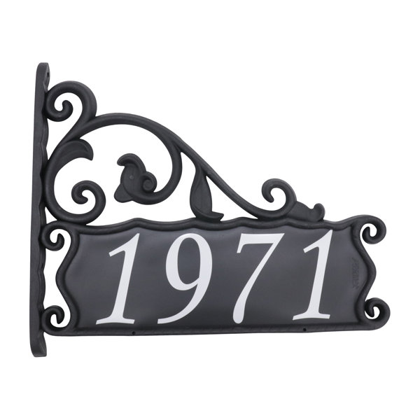 Address America Boardwalk Double-Sided Reflective Lamppost Sign | Wayfair