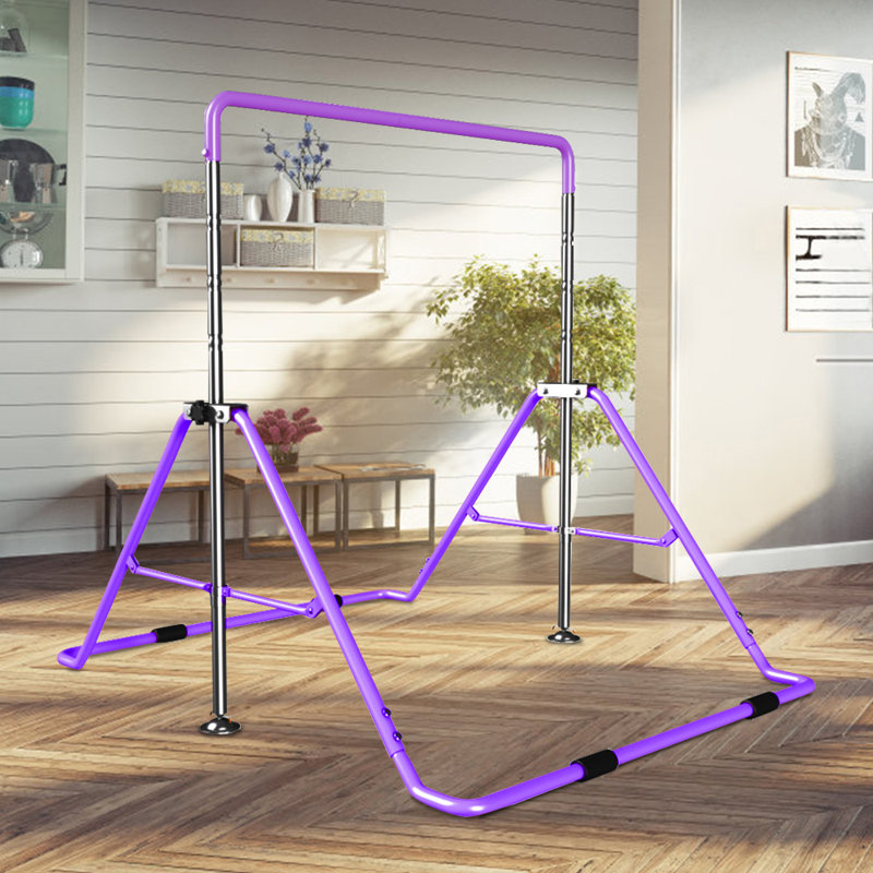 JTANGL Expandable Gymnastics Bars, Adjustable Height Gymnastic ...