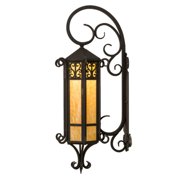 2nd Ave Lighting Caprice Steel Armed Sconce | Wayfair