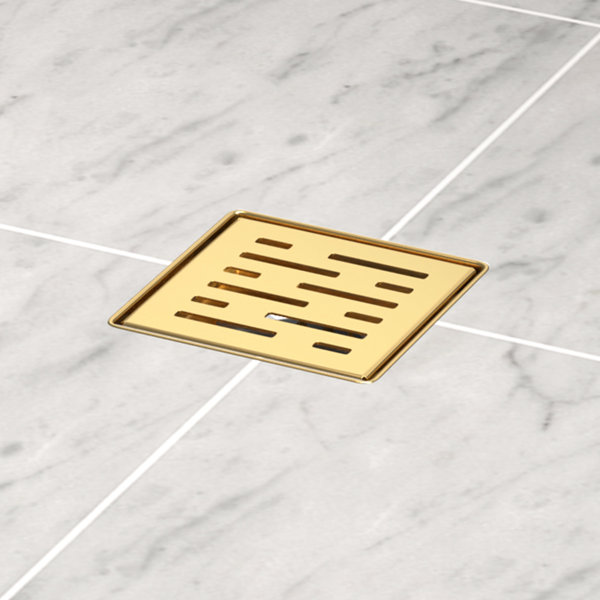 HYDROWARE Drain de douche carré 4 "avec crépine et crochet de levage ...