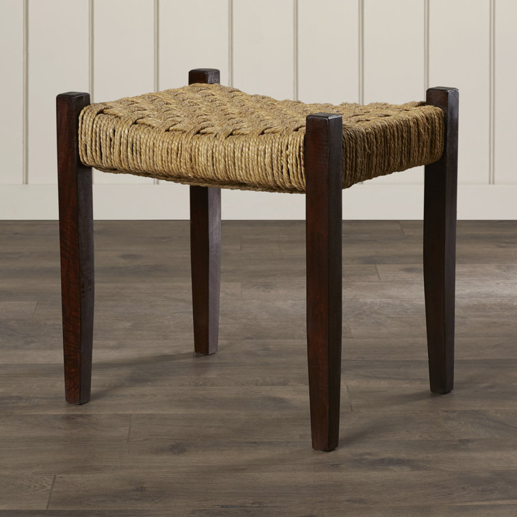 Birch Lane™ Kathleen Solid Wood Vanity Stool & Reviews | Wayfair