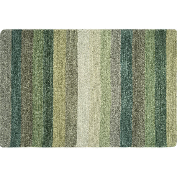 CompanyC Jazzy Handmade Wool Green/Yellow Rug & Reviews | Wayfair