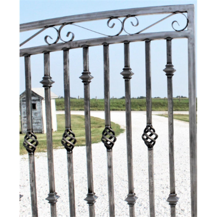 TAIMCO Black Metal Gate - Wayfair Canada