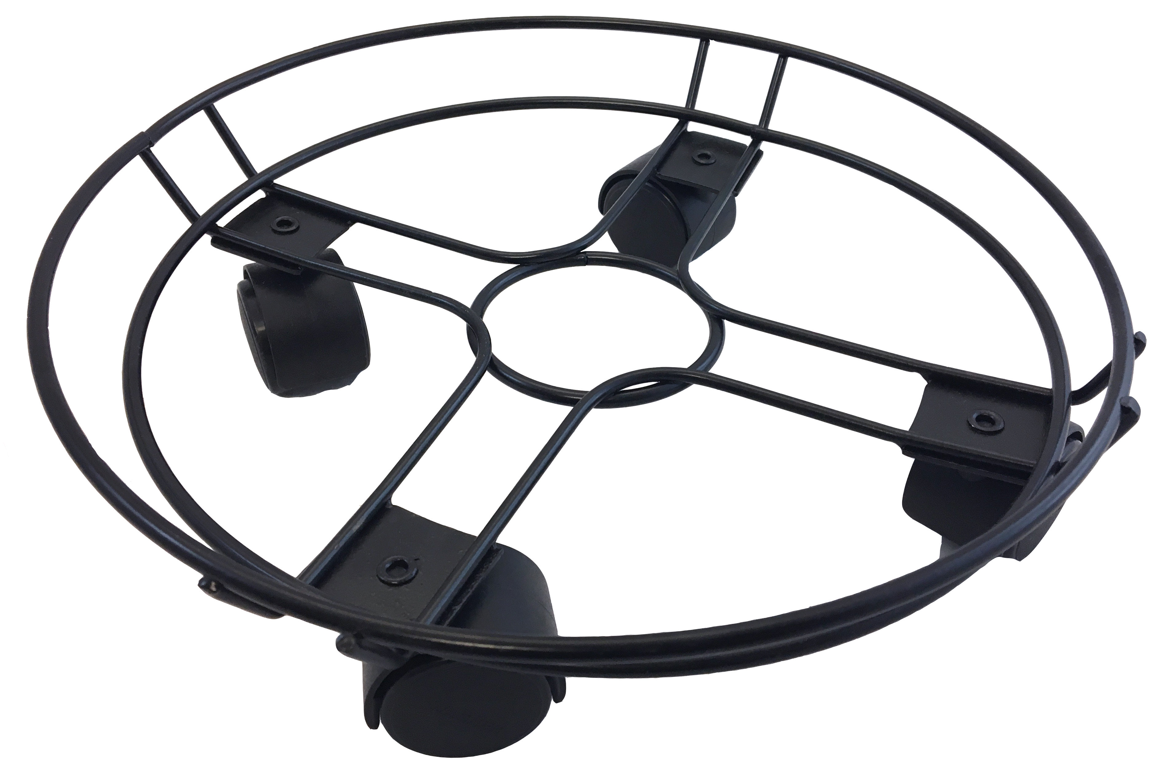 Arlmont & Co. Wagner Design Yourself 11.8" Chrome Round Wire Plant ...