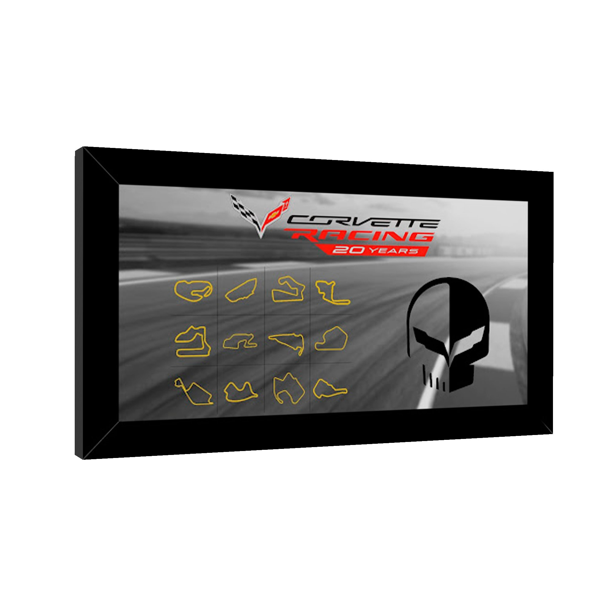 Second Story Collection Corvette Racing 20 Years - Single Picture Frame ...