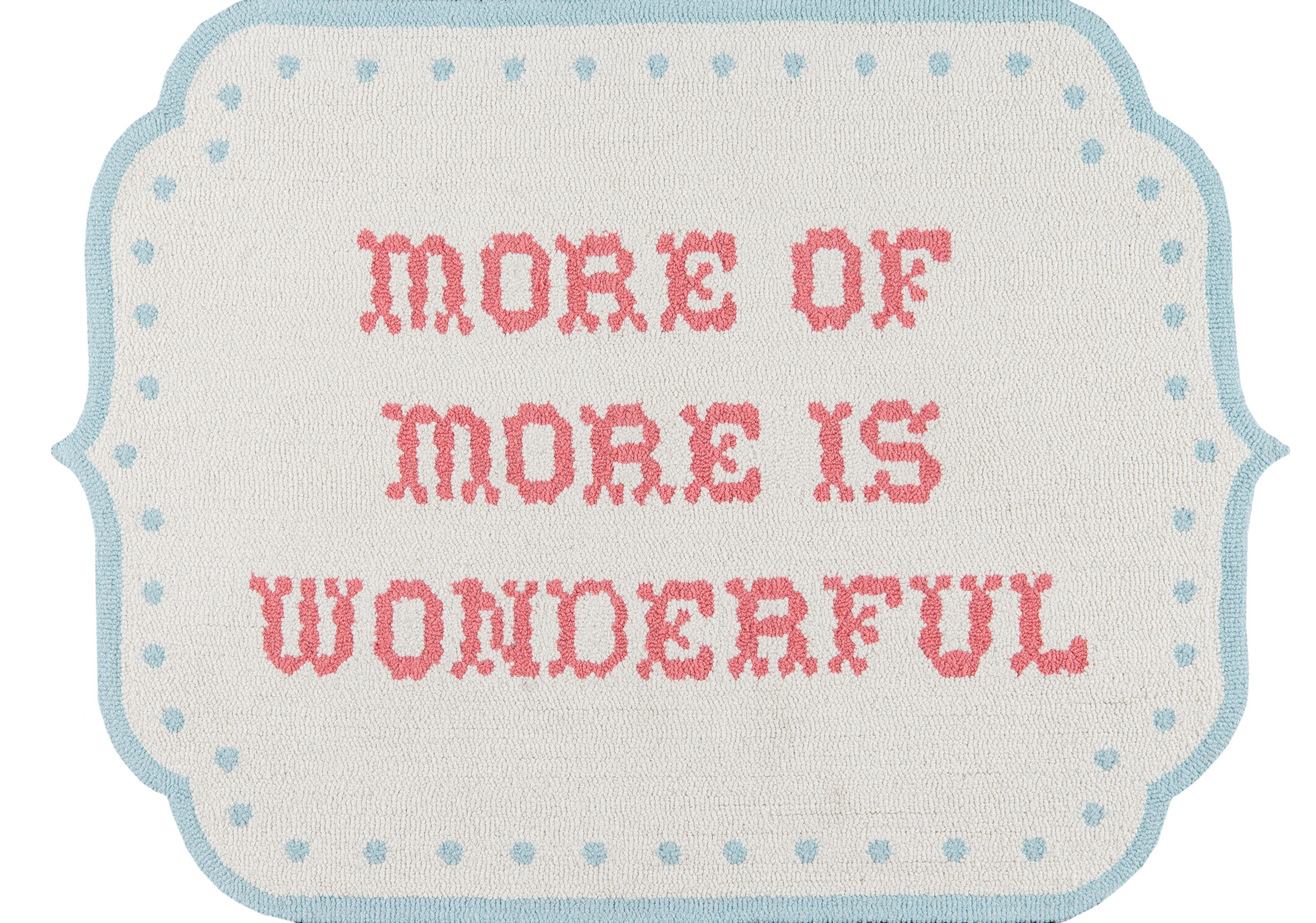 Madcap Cottage by Momeni Get Smart Bookish Charms Hand-Hooked Ivory ...