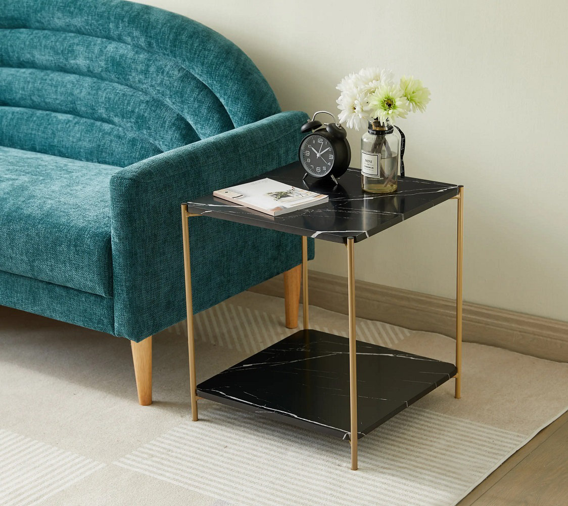 Mercer41 Raevin 4 Legs End Table with Storage - Wayfair Canada