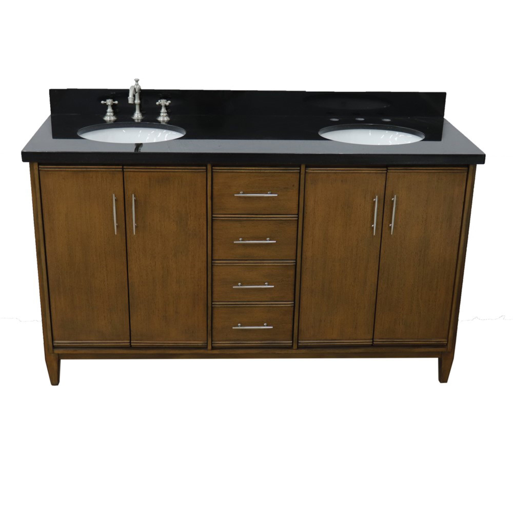 Wildon Home® Hartin 61'' Double Bathroom Vanity with Vanity Top ...