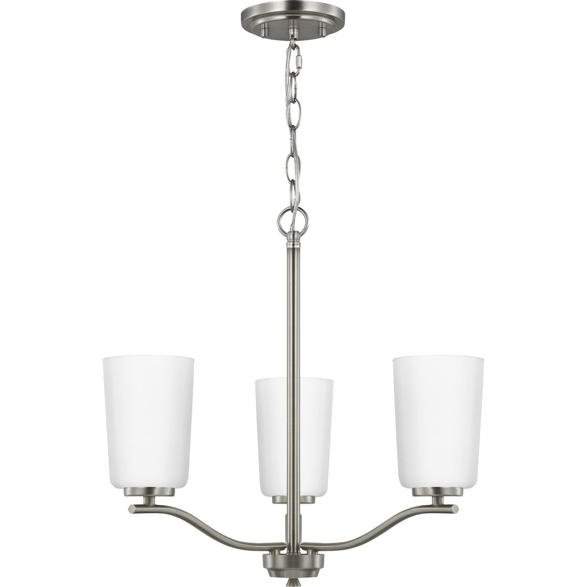 Ebern Designs Merland 3 - Light Shaded Classic Chandelier | Wayfair