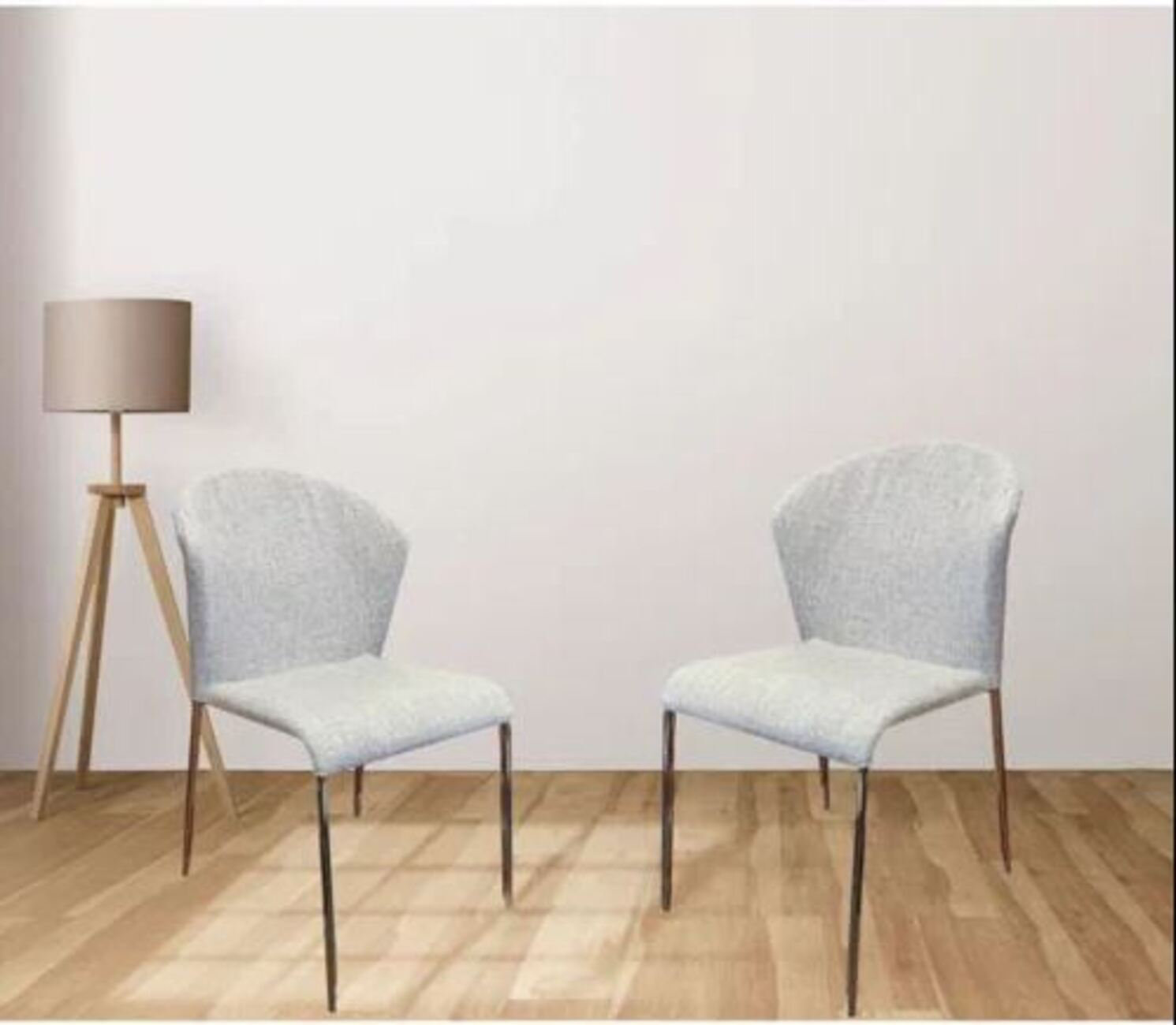 Everly Quinn Mikel Fabric Dining Chair | Wayfair