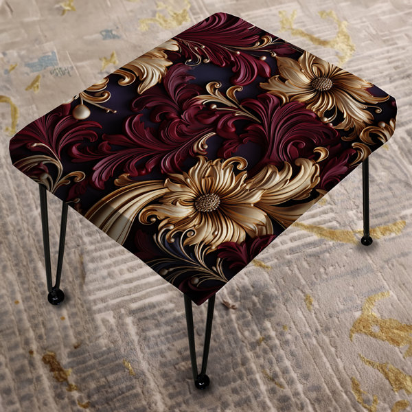 Design Art Opulent Victorian Scrollwork Victorian Pattern - Damask ...