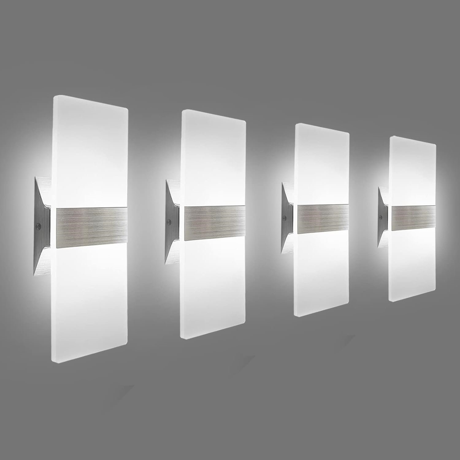 Ivy Bronx 4 Pack Modern Wall Sconces For Living Room Corridor Bedside ...