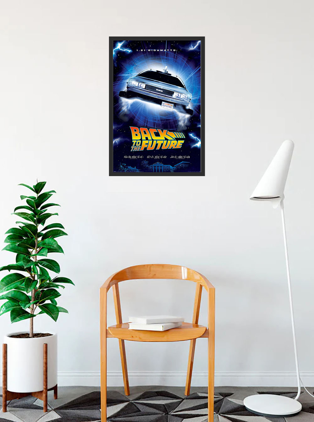 Trinx Back To The Future 1.21 Gigawatts Framed On Poster Paper Print ...