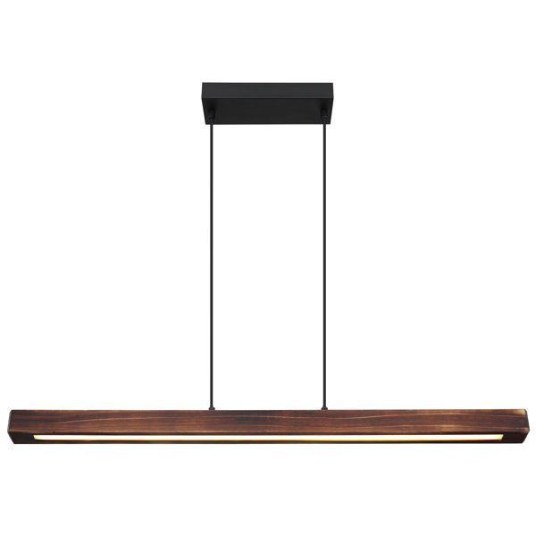 Globo Lighting 1 - Light Matte Black LED Pendant | Wayfair.co.uk