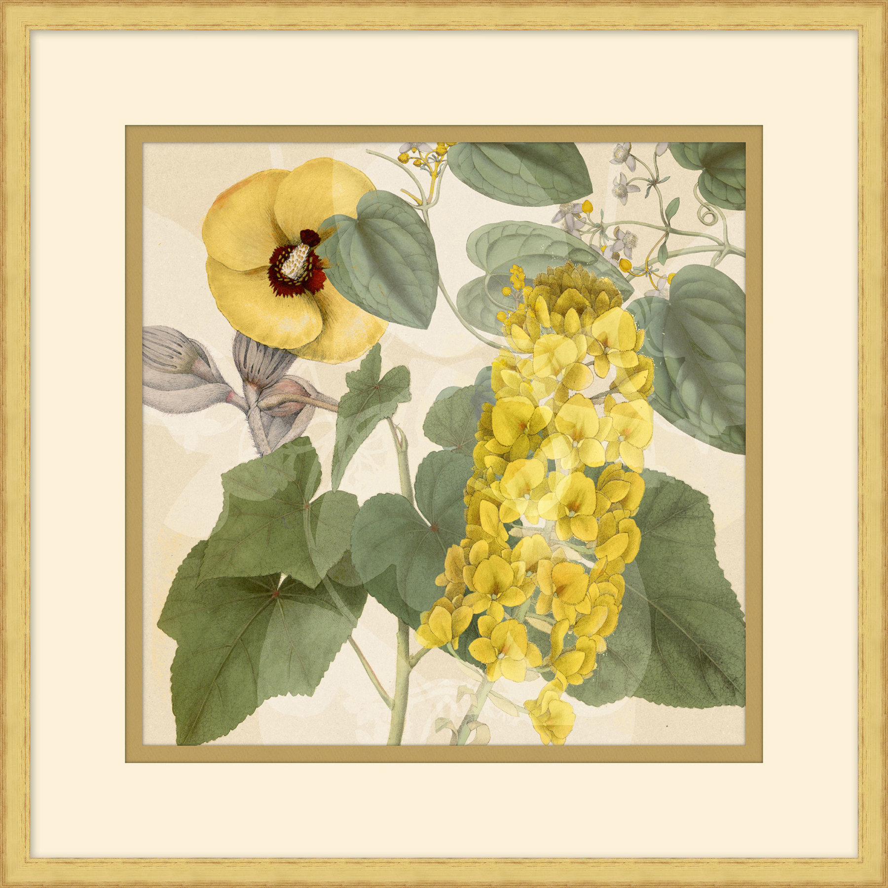 Wendover Art Group Golden Briar 6 - Picture Frame Painting | Perigold