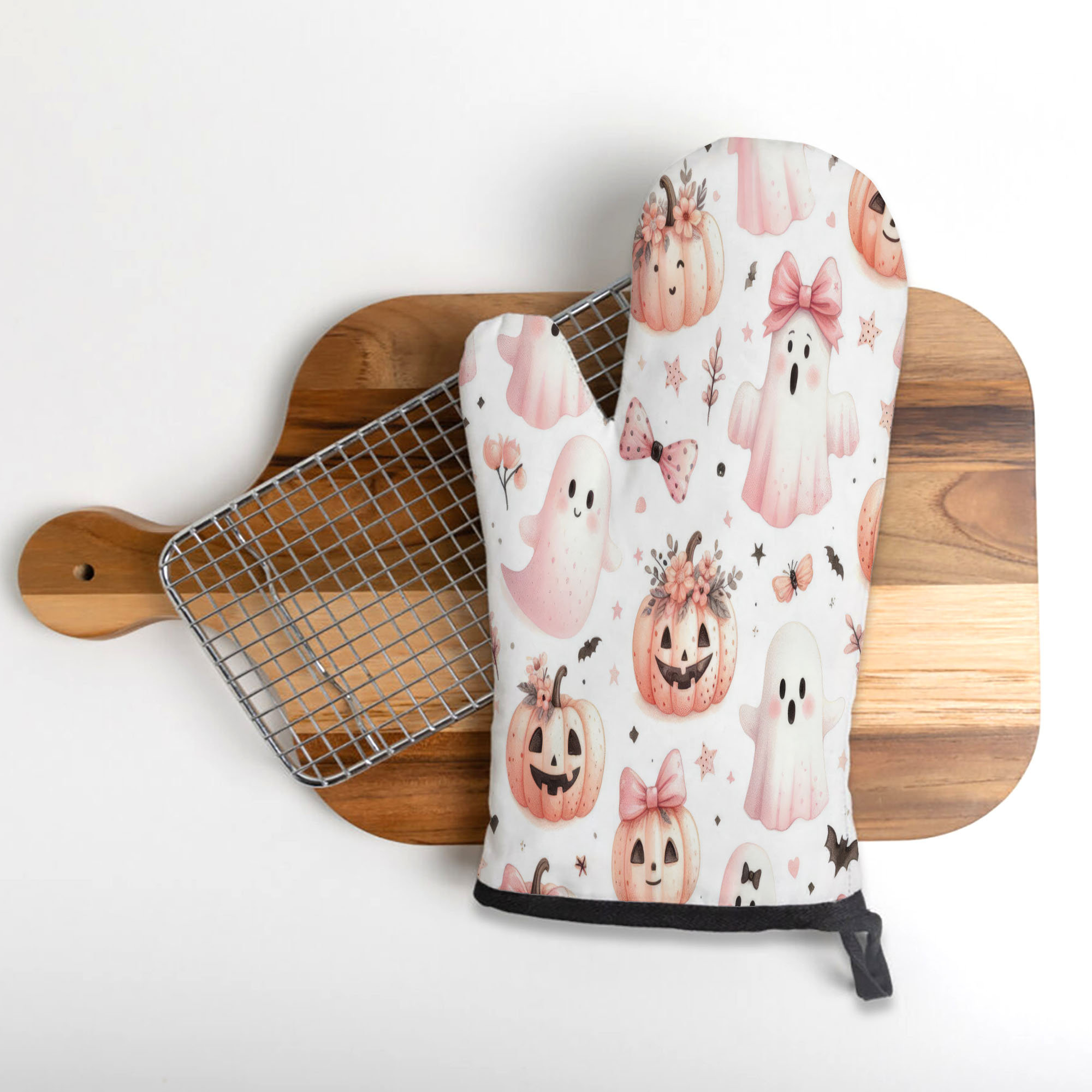 MentionedYou Boo & Gourd Bash Oven Mitt Cotton Twill | Wayfair