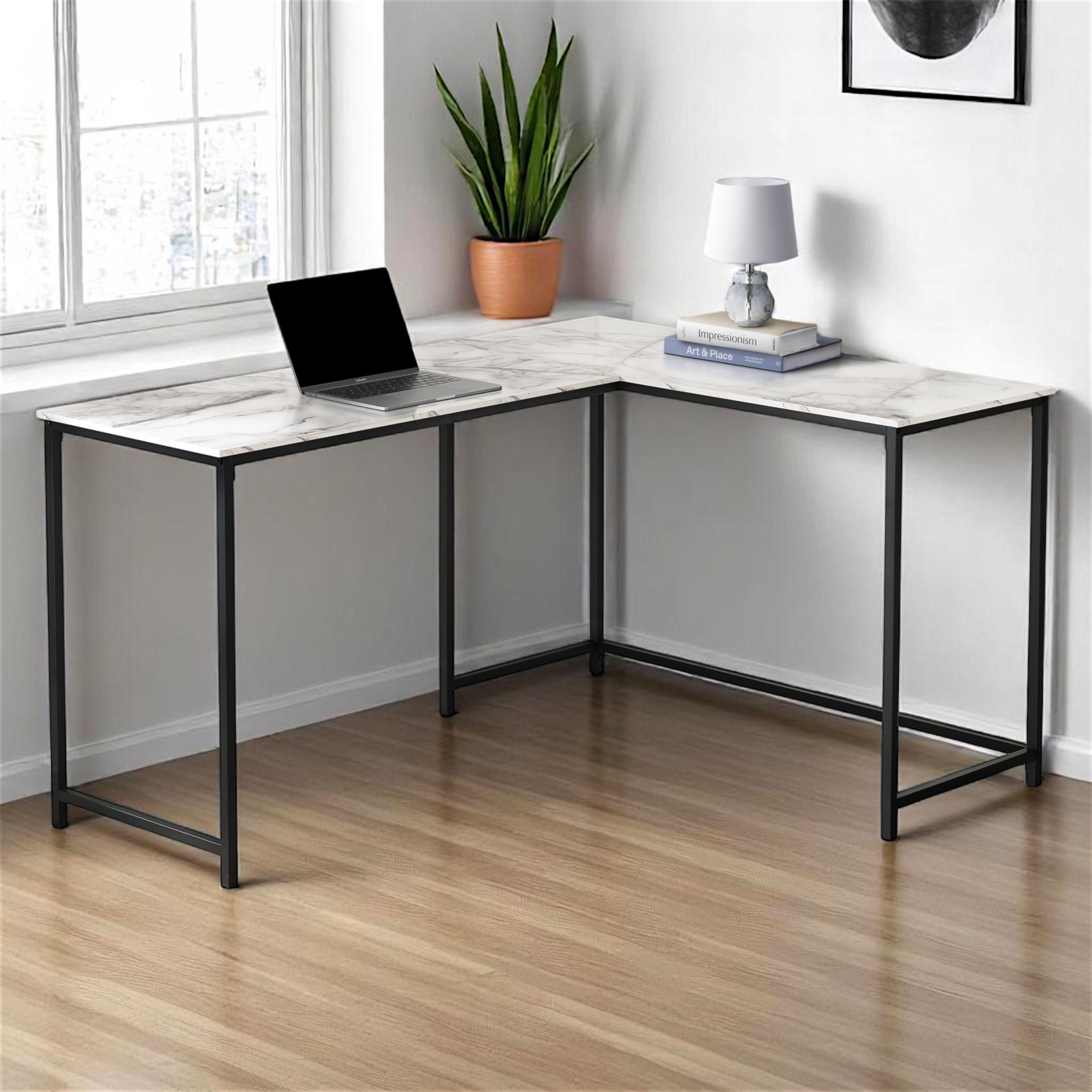 Ivy Bronx Austin Corner L Shape Modern Computer Desk - Wayfair Canada