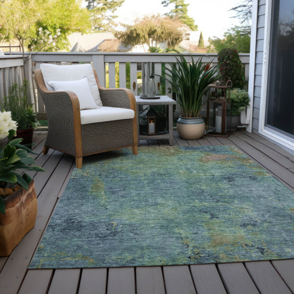 Wade Logan® Christain Outdoor Rug | Wayfair