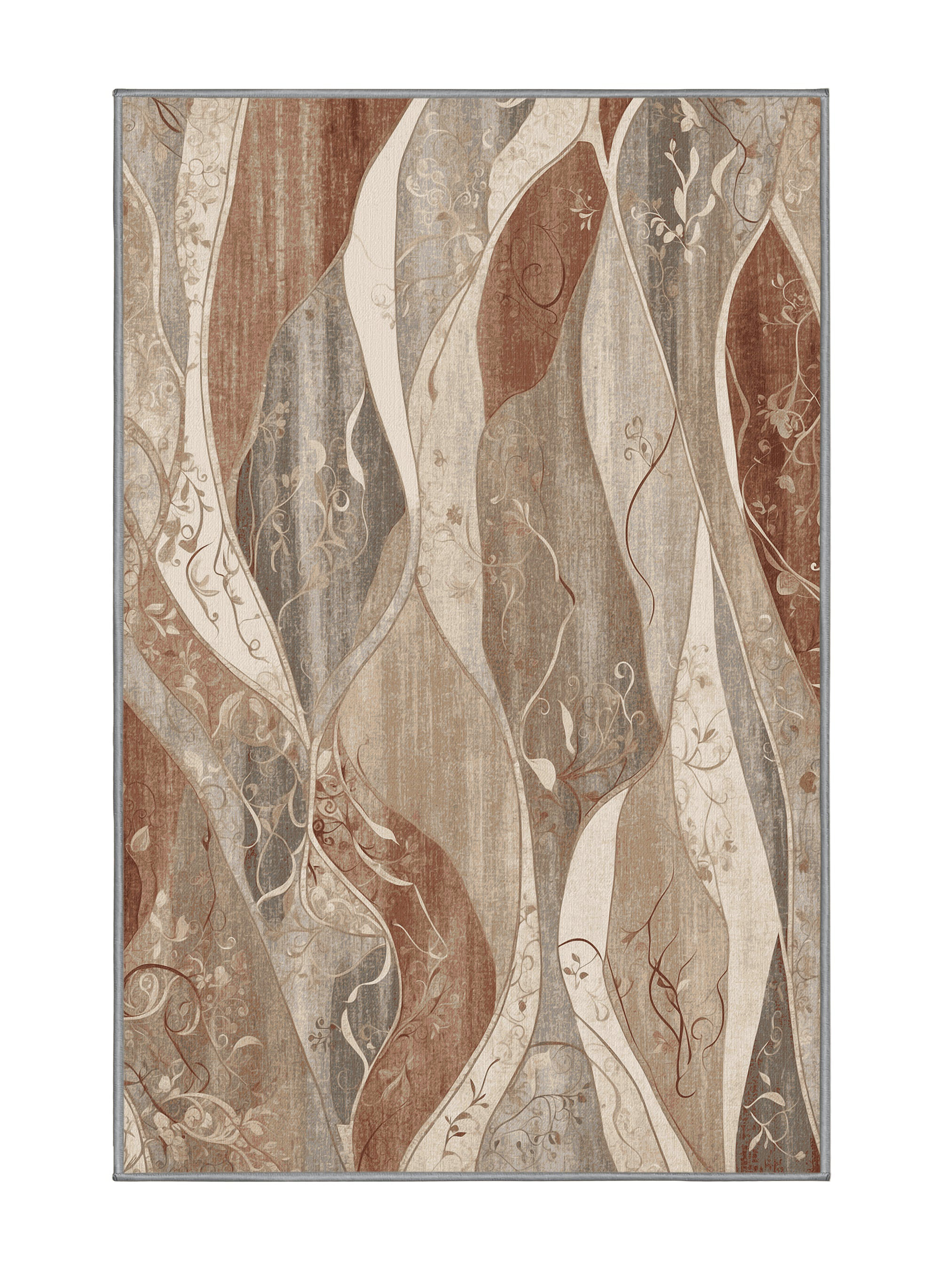 Wrought Studio™ Sunset Sway Rug | Wayfair