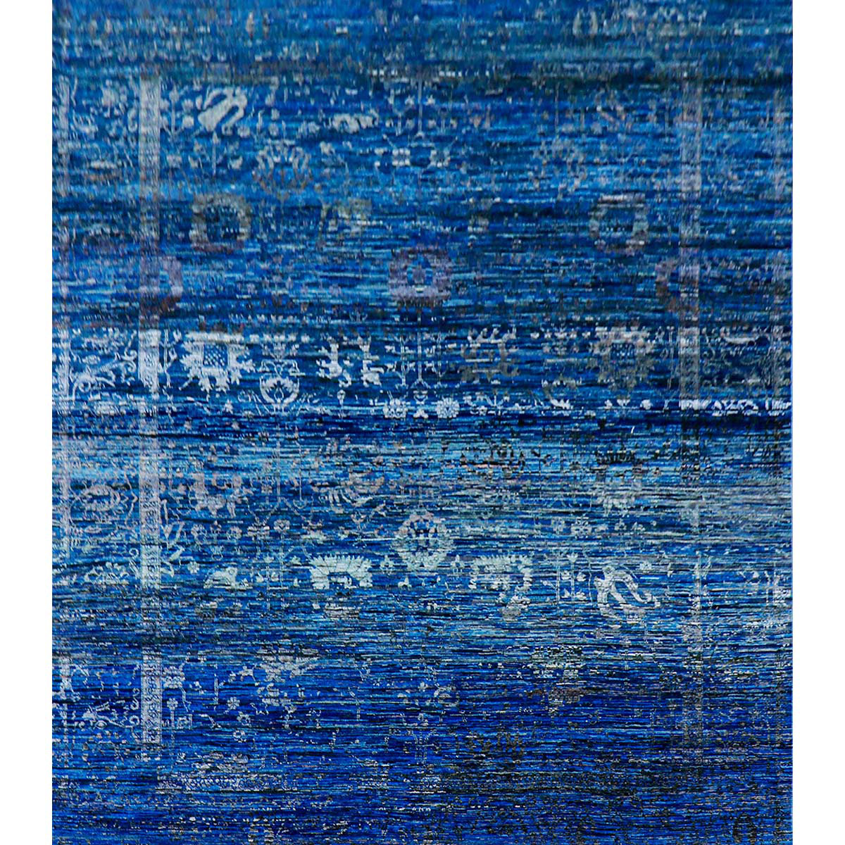 Bokara Rug Co., Inc. Hand-Knotted High-Quality Dark Blue and Black Area ...