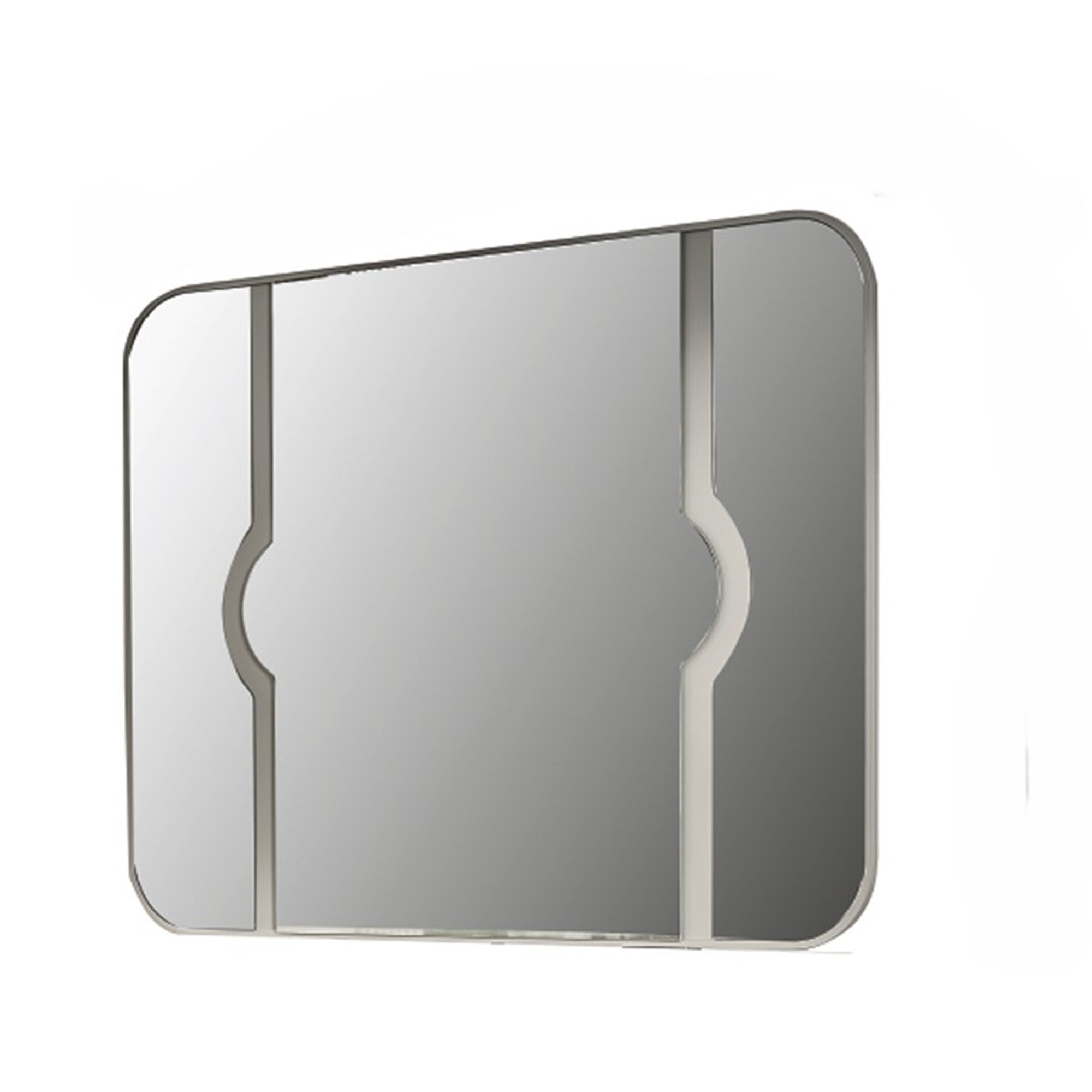 Hokku Designs Eternity Traditional Style Mirror Made With Wood And Gold ...