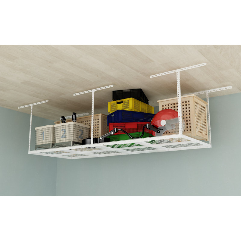 Rebrilliant Noell Overhead Garage Ceiling Mounted Rack & Reviews | Wayfair