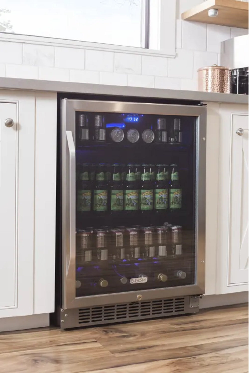 EdgeStar 142 Can 23.5" Convertible Beverage Refrigerator & Reviews ...