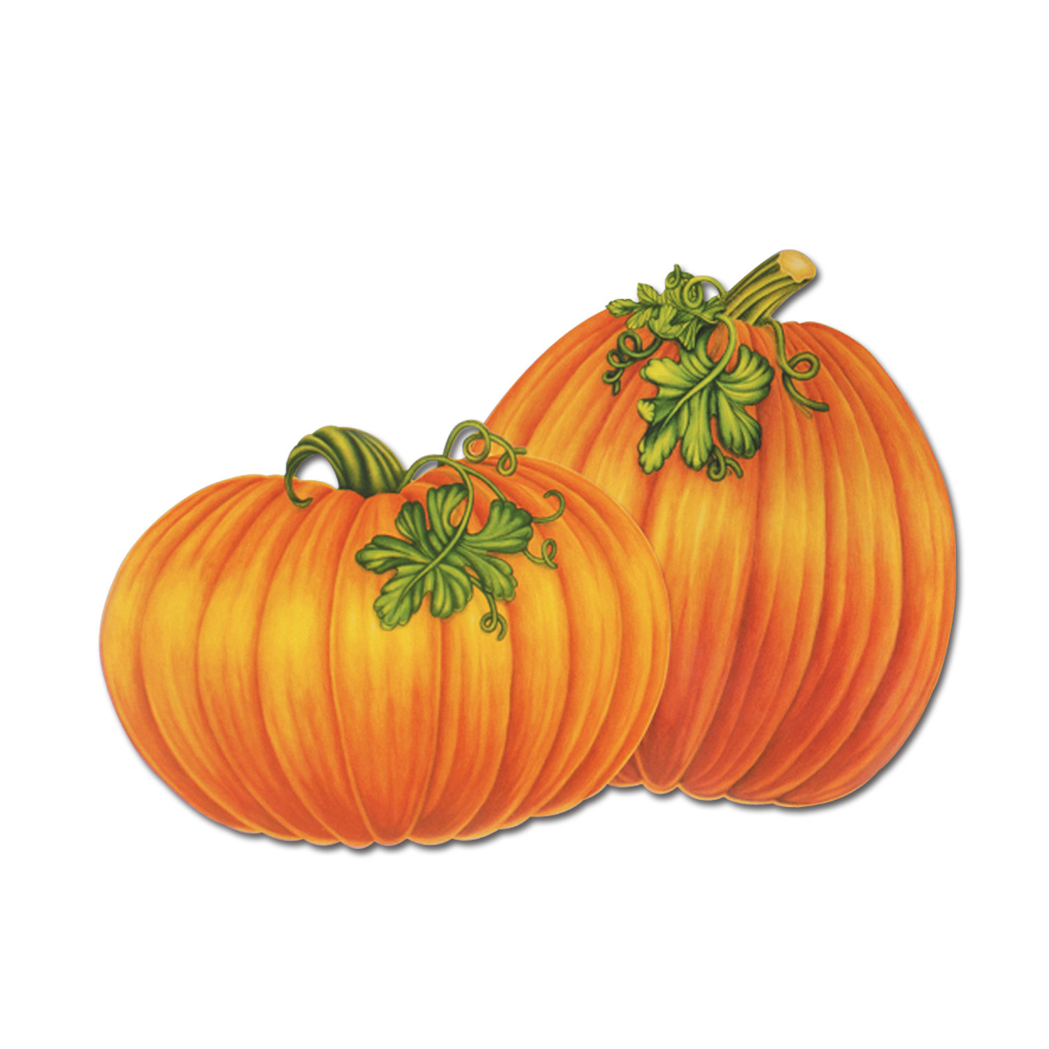 Beistle Pumpkin Cutouts - 15Â½" - Pack of 12 | Wayfair