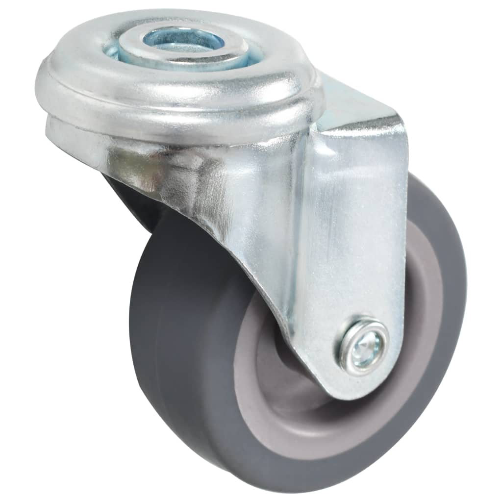 vidaXL Bolt Hole Swivel Casters 1.97 " (2x143422) | Wayfair