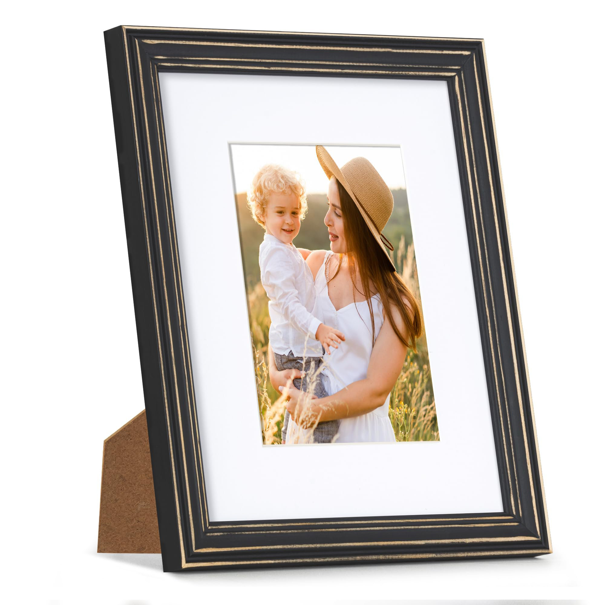 Hokku Designs Picture Frame, Natural Solid Wood Photo Frame, Frame For ...