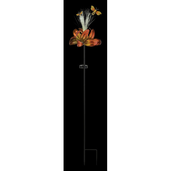 Regal Art & Gift Sparkle Solar Spinner Stake - Bee | Wayfair