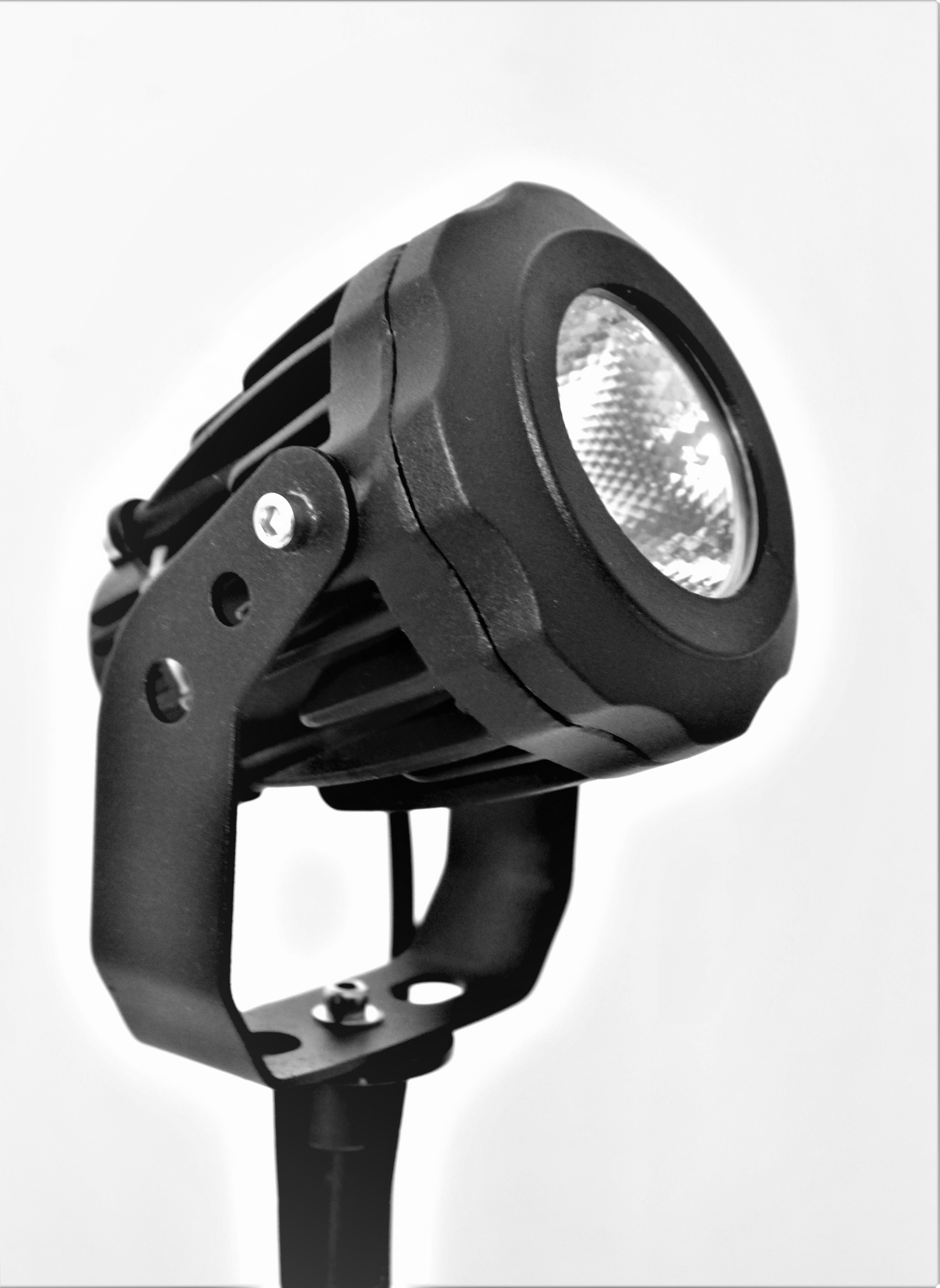 Dakota Fields Analisia Stainless Steel Plug-In Integrated LED Metal ...